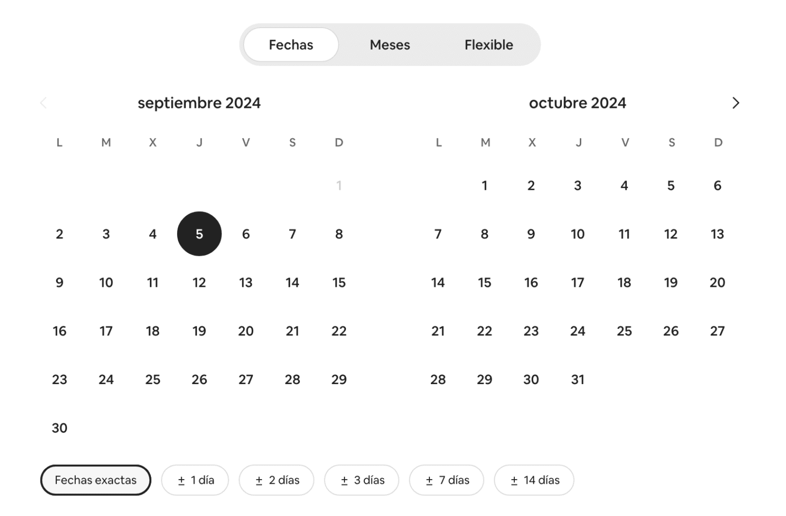 Selección de fechas con Date Picker | Torresburriel Estudio